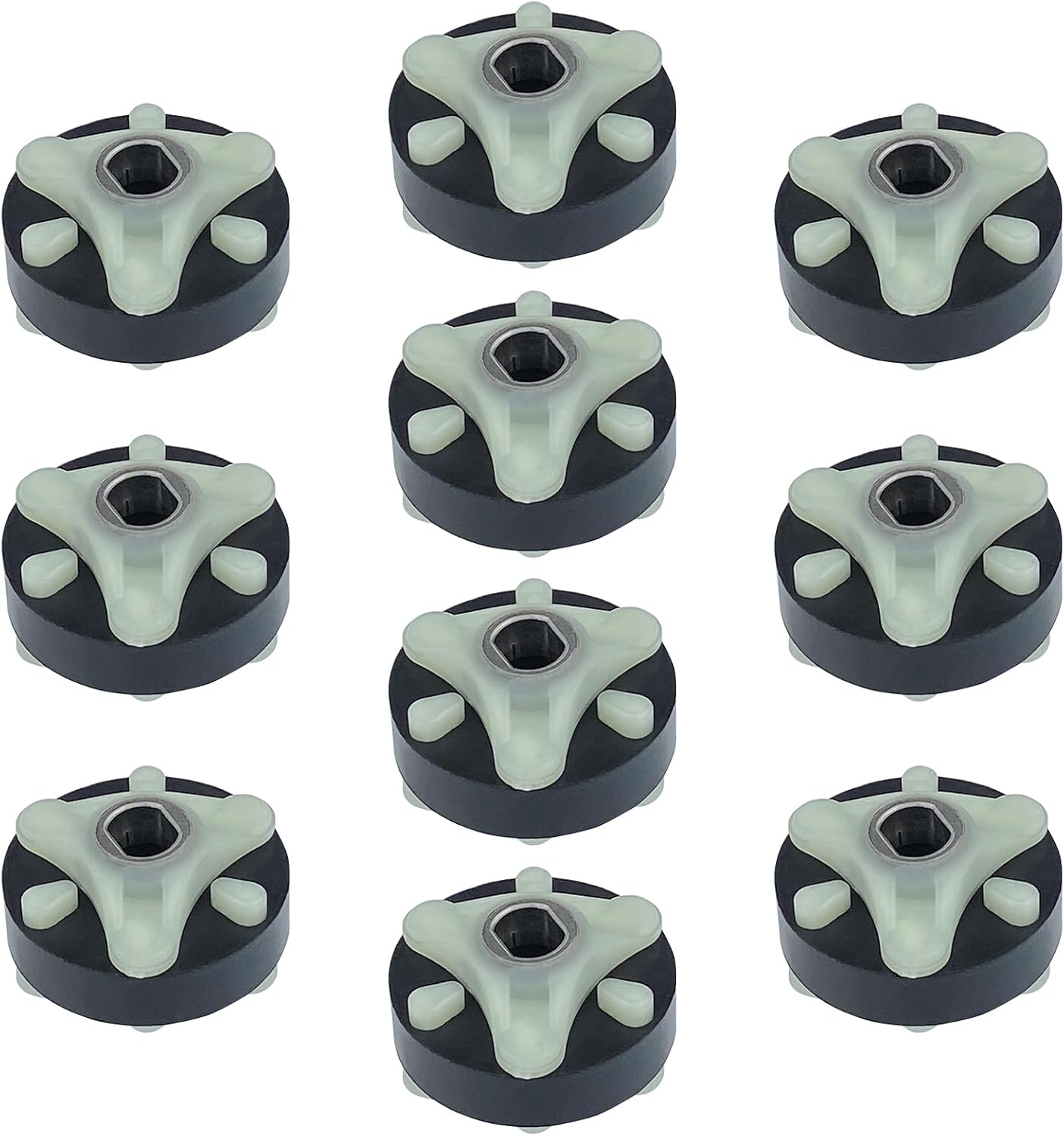 Amazon.com: 10 Pack 285753A Washer Motor Coupling Replacement Kit, Fit ...