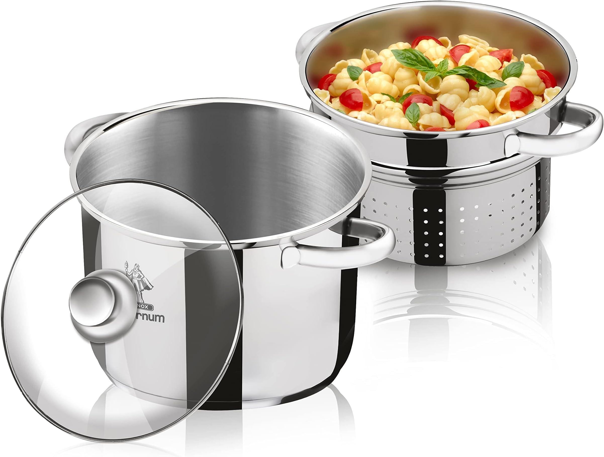 Aeternum Divina Pastarella Pentola Per Pasta, Compatibile con piastra ...