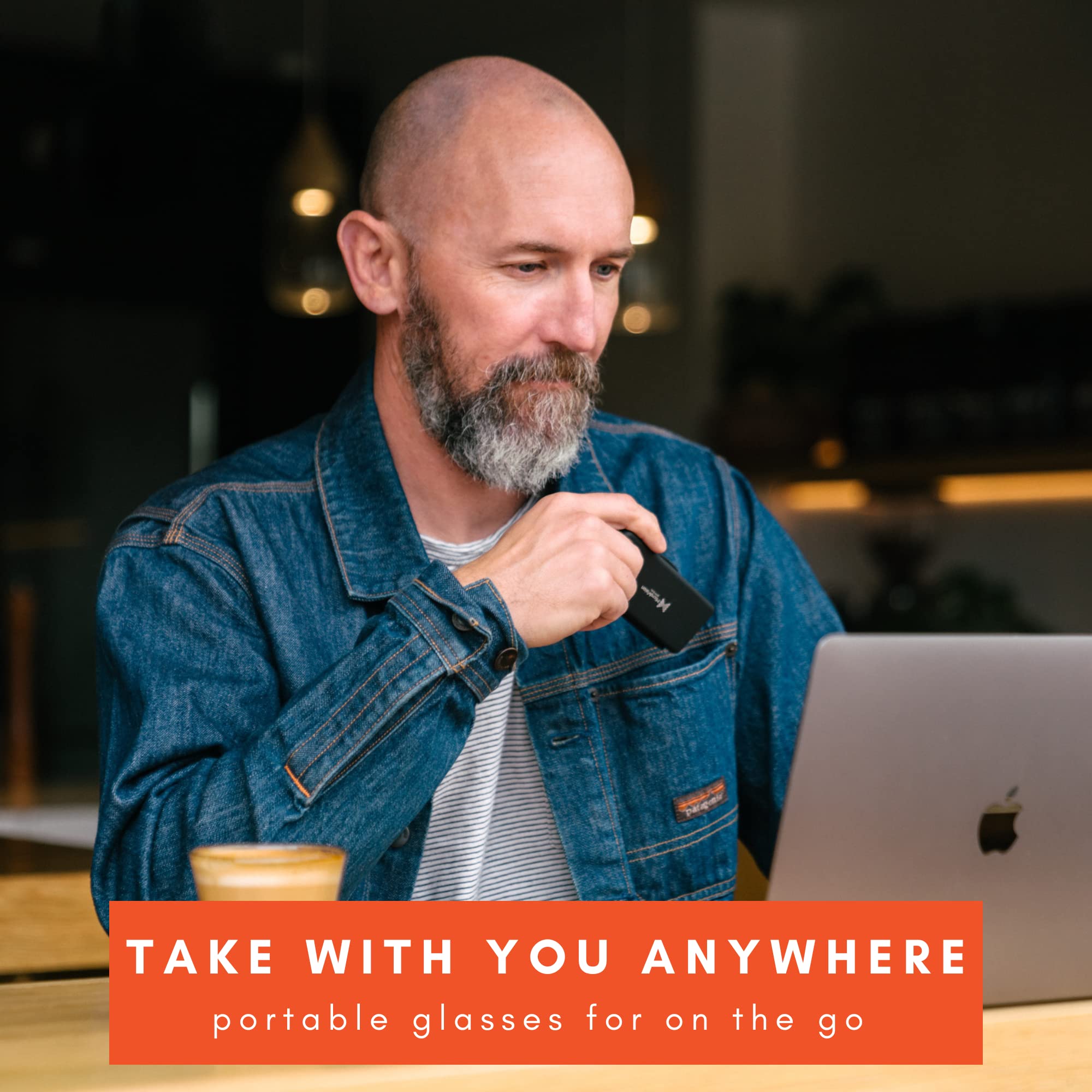 Snapklik.com : MicroVision Optical Flat Folding Reading Glasses