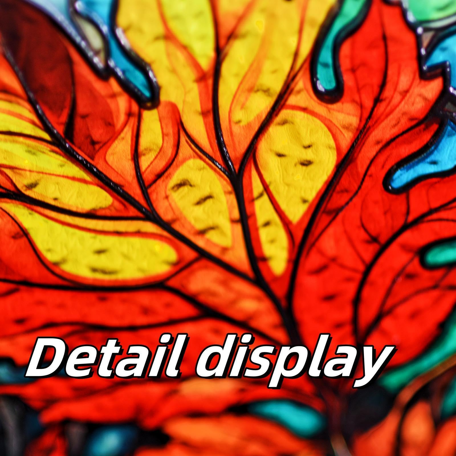 Leaves Stained Glass Patterns Leaf Stained Glass Sun Catcher