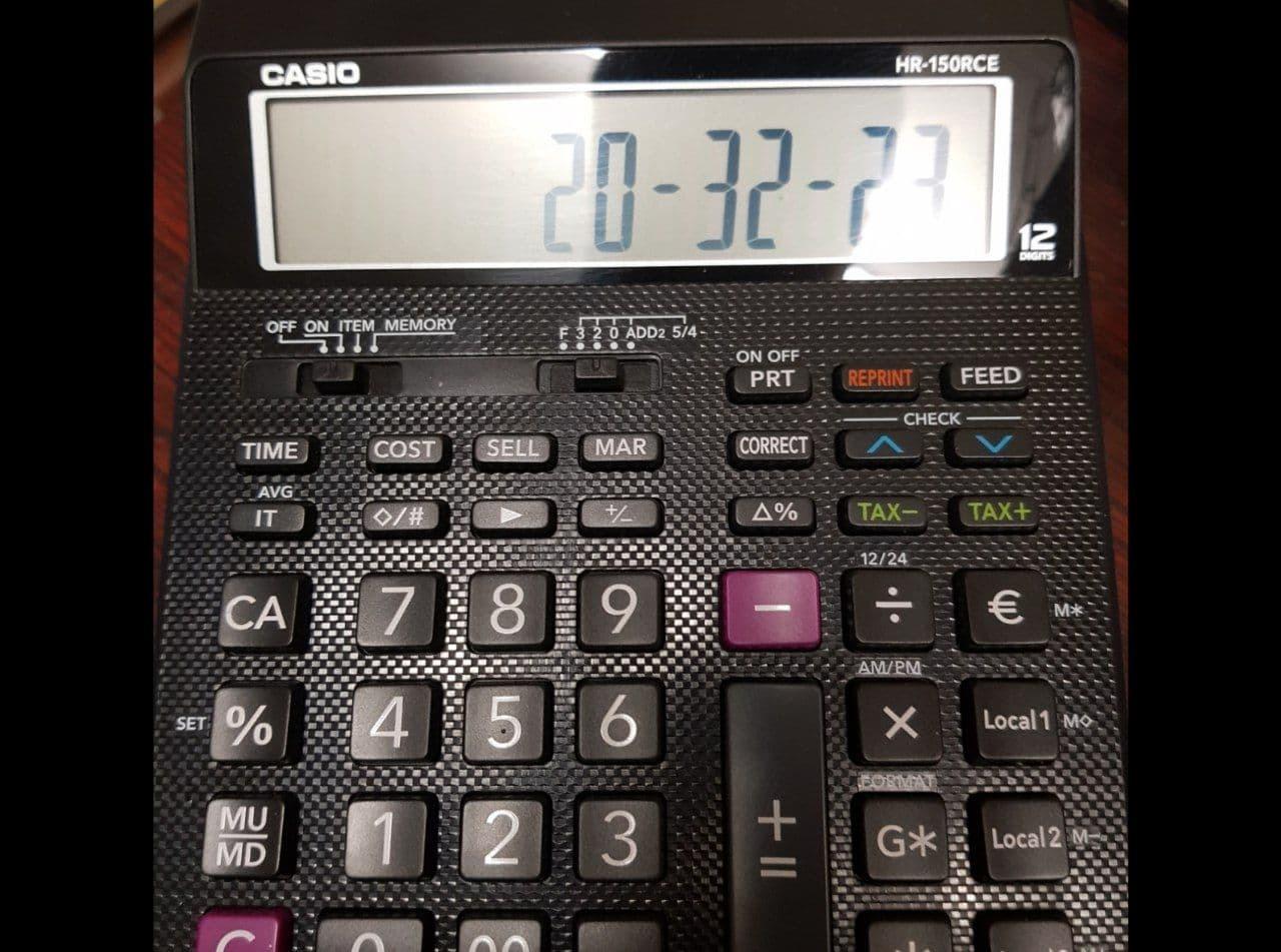 Casio Hr-150Rce Calcolatrice Scrivente Portatile, A 12 Cifre, Stampa 2 ...