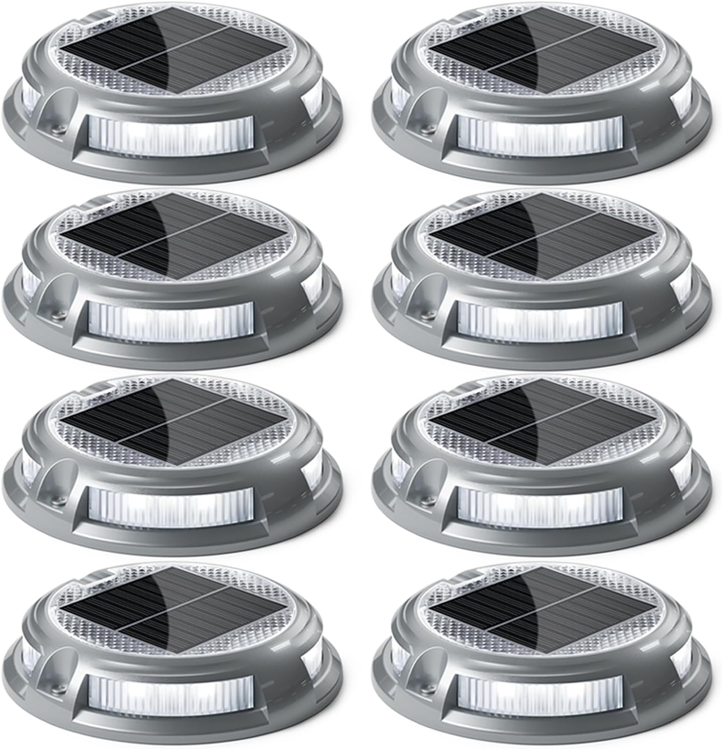 Amazon.com: SIEDiNLAR Solar Driveway Lights Outdoor 16 LEDs 9 Modes ...