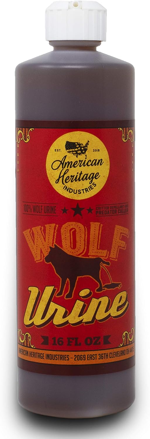 Amazon.com : American Heritage Industries 16 oz Wolf Urine- Protect ...