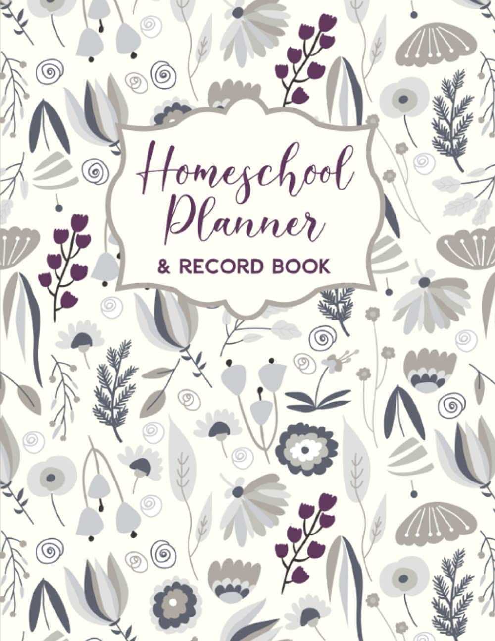 Homeschool Planner & Record Book: For Multiple Kids | Undated Organizer ...