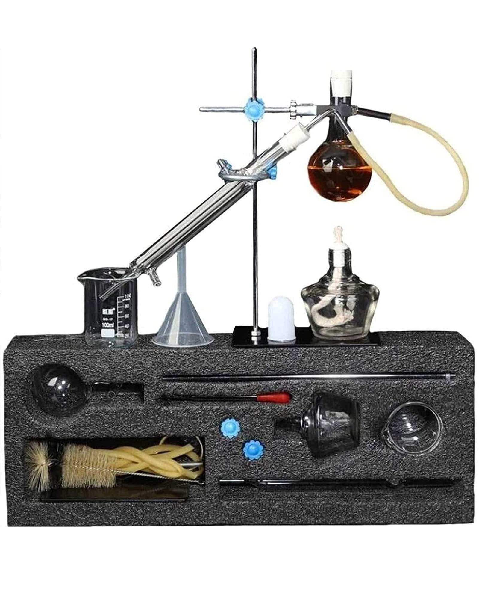 Buy 100ML Laboratory Distillation Apparatus Essential Oils Distillation ...