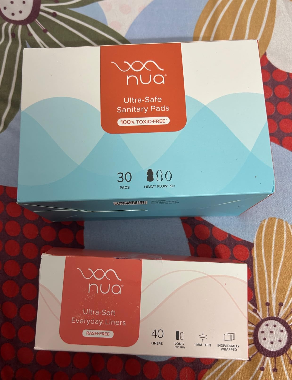 Buy Nua Ultra-Safe Sanitary Pads For Women | 30 Ultra Thin Pads | Heavy ...