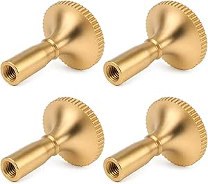 FdcLixuvol 4 Pcs Lamp Switch Knob Standard Size Brass Twist Switches ...