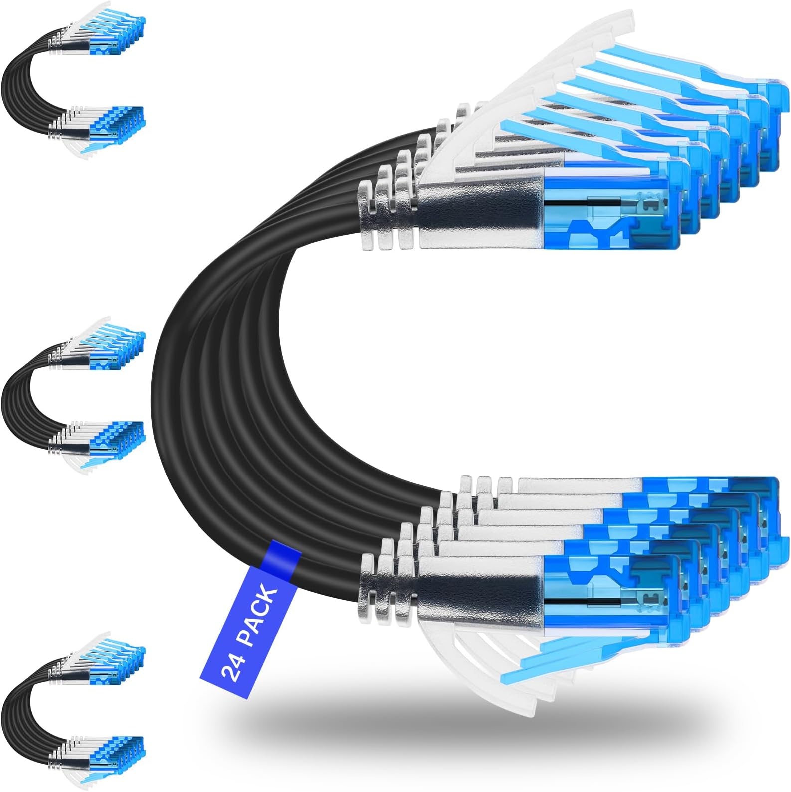 Amazon.com: StarTech.com 1ft CAT6 Ethernet Cable - White CAT 6 Gigabit ...