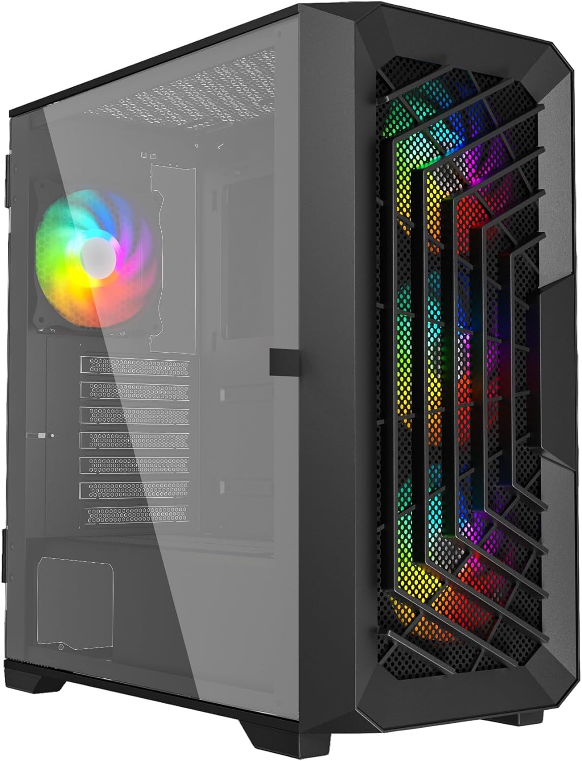 Ionz Kz12 V2 Pc Gaming Case Mid Tower M Atx | Desertcart Antigua and ...