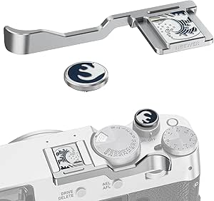 Amazon.com : NEEWER X100V X100VI Thumb Grip & Shutter Button Cap Set, Ergonomic Thumb Holder ...