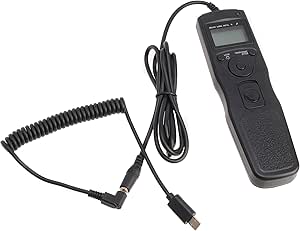 Hersmay LCD Timer Remote Shutter Release Camera Shutter Release Intervalometer Remote Control S2 ...