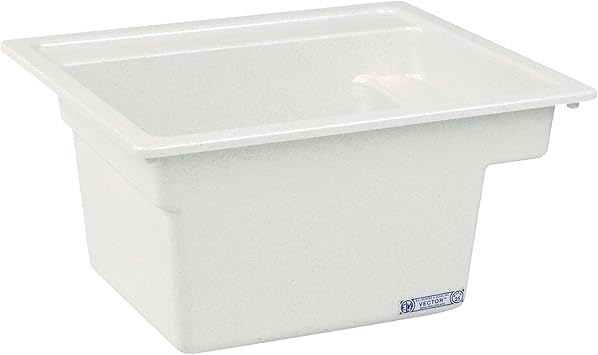 Mustee 25 Vector Multi Task Sink, 22-Inch x 25-Inch, White - Amazon.com