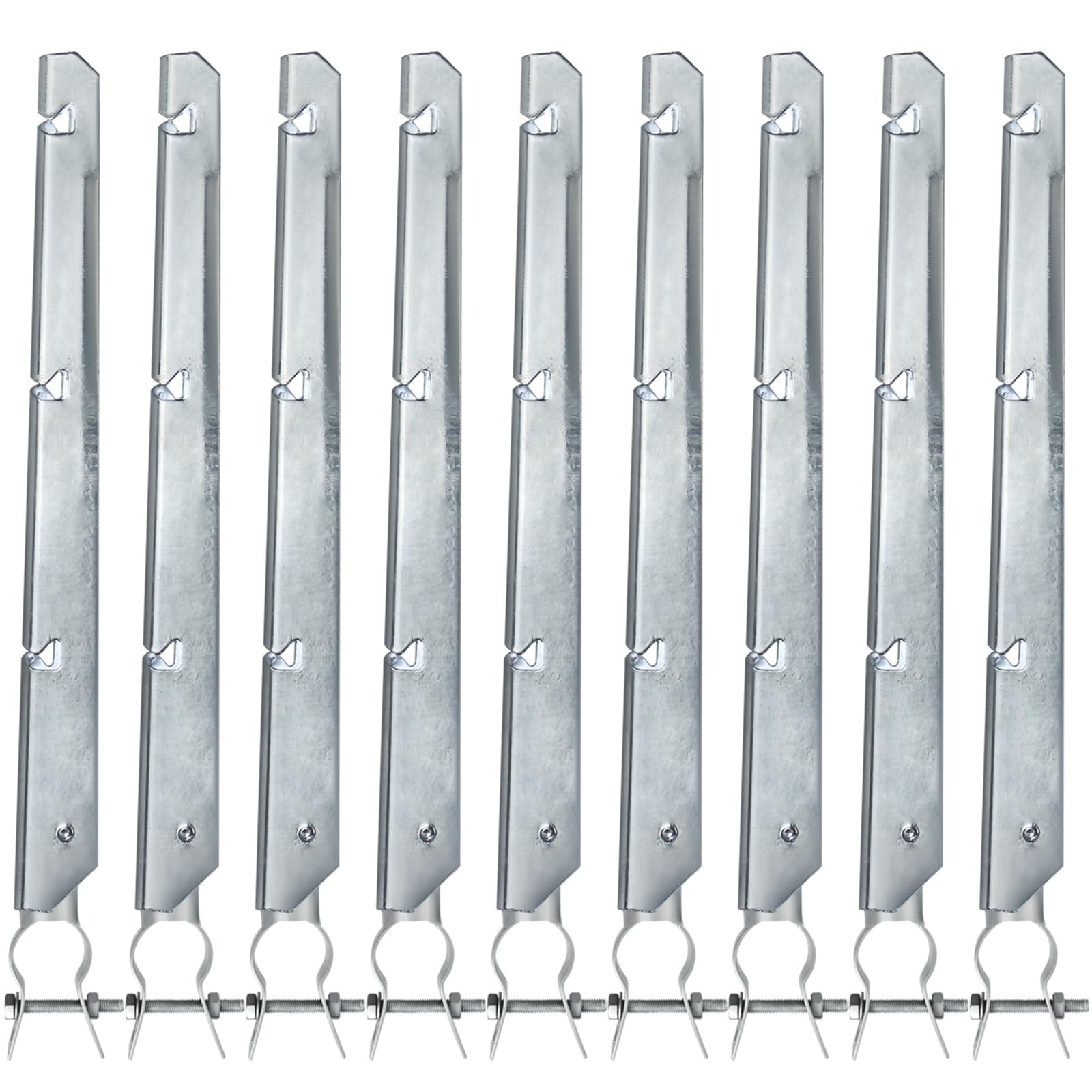Amazon.com : YXJSTO 9 Pack Barbwire Arm Extensions for Chain Link Fence ...