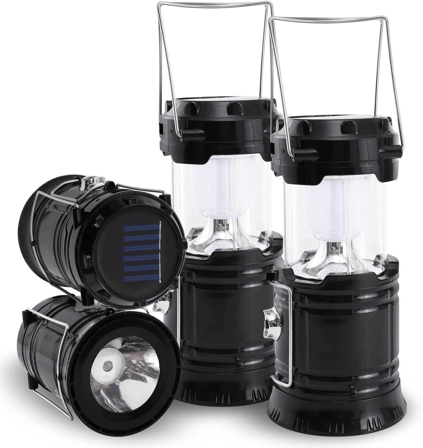 Amazon.com: Joryama 2 Pack Collapsible Portable LED Camping Lanterns ...
