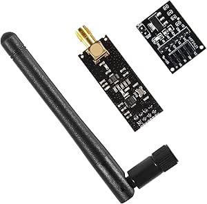 NRF24L01 + PA + LNA Wireless Module 2.4G RF Transceiver with Antenna 2. ...