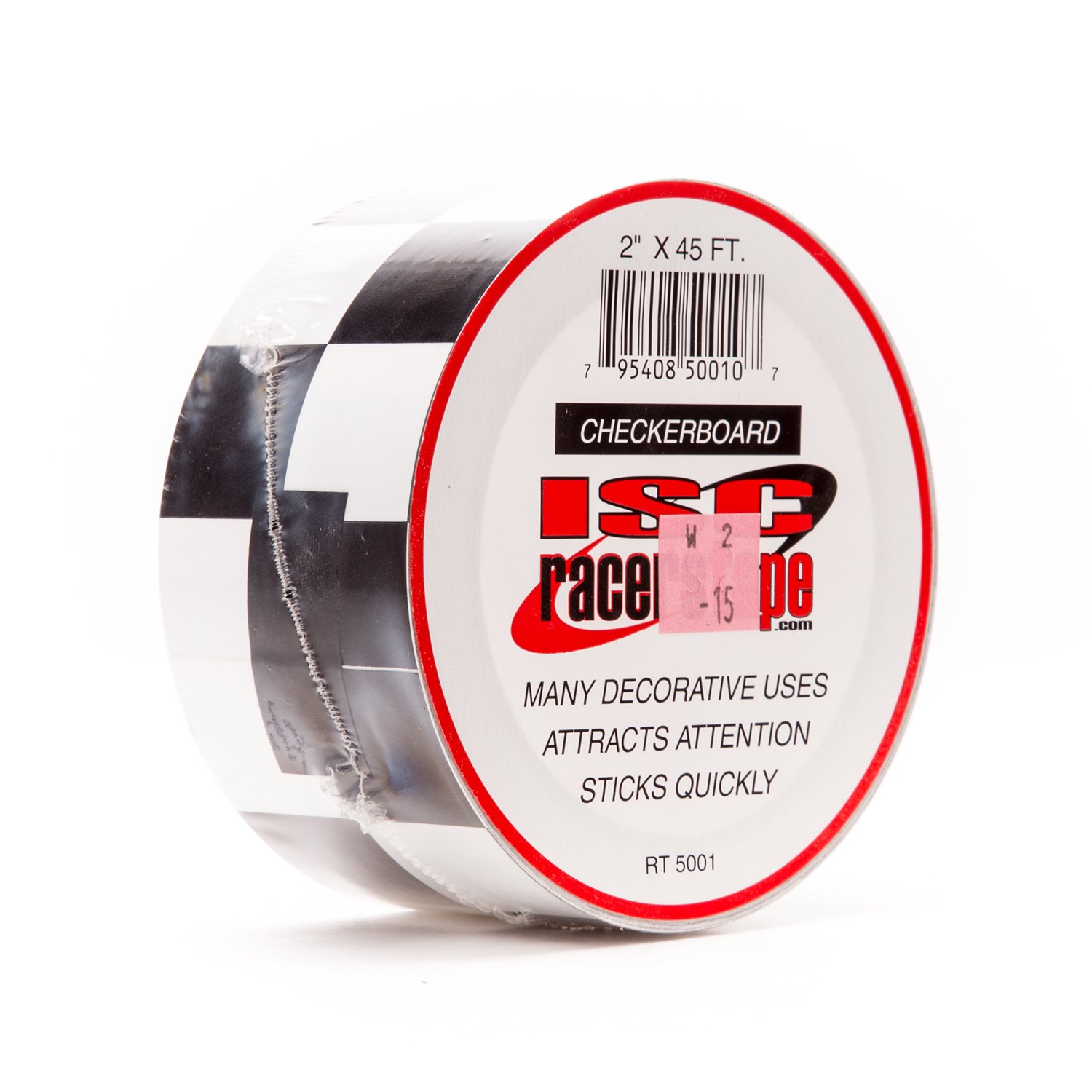 ISC Black & White Checkerboard Tape: 3 in. x 15 yds. (Black and White ...