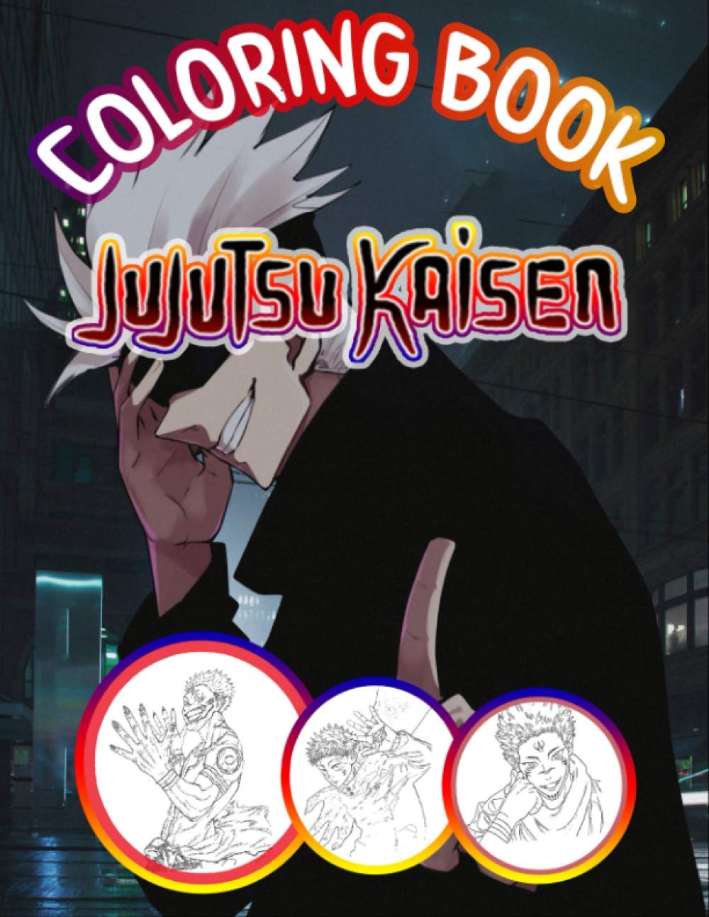 Jujutsu Kaisen Coloring Book All Characters Of The Leaders Anime ...