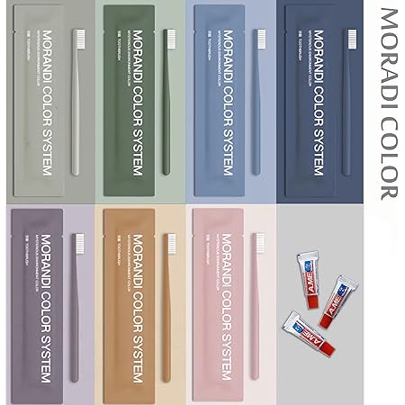 Amazon.com : PRUVADE 144 Pack Disposable Bamboo Toothbrushes with ...