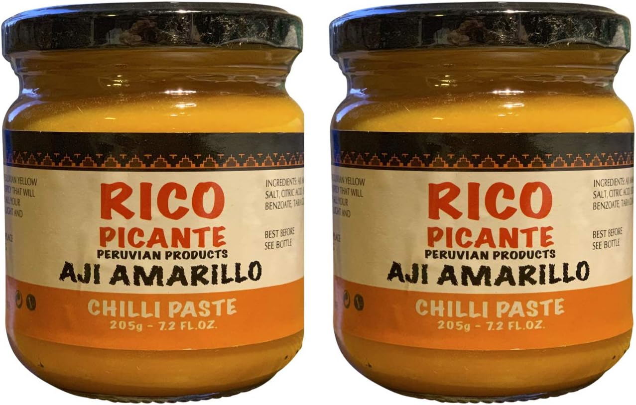 Aji Amarillo Paste (Pack of 2) Rico Picante : Amazon.co.uk: Grocery