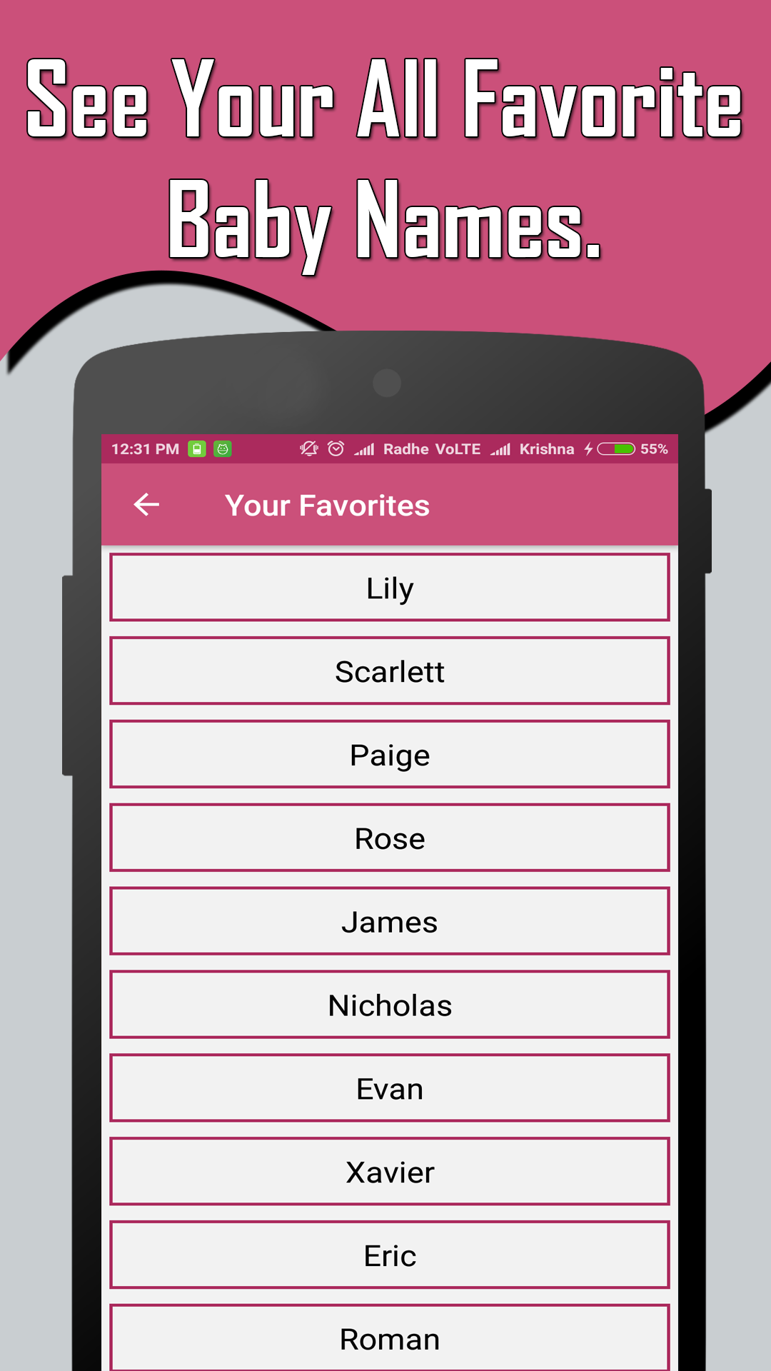 English Baby Girl & Boy Names With Meaning - App on Amazon Appstore