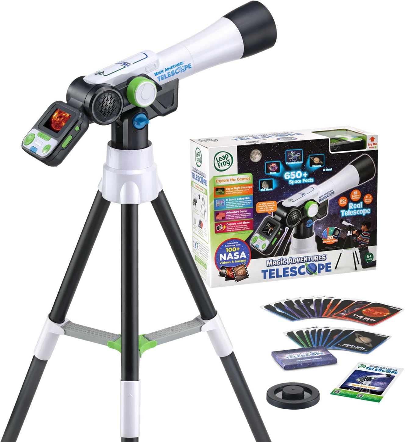 Homa Télescope astronomique 90x pour enfants avec trépied, 2 oculaires ...