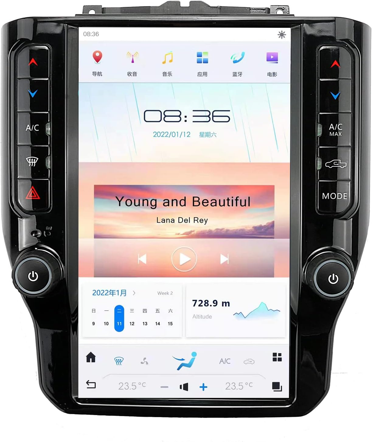 Amazon.com: NAKEVICH 13.6 Inch Qualcomm Android 11 Car Radio for Toyota ...