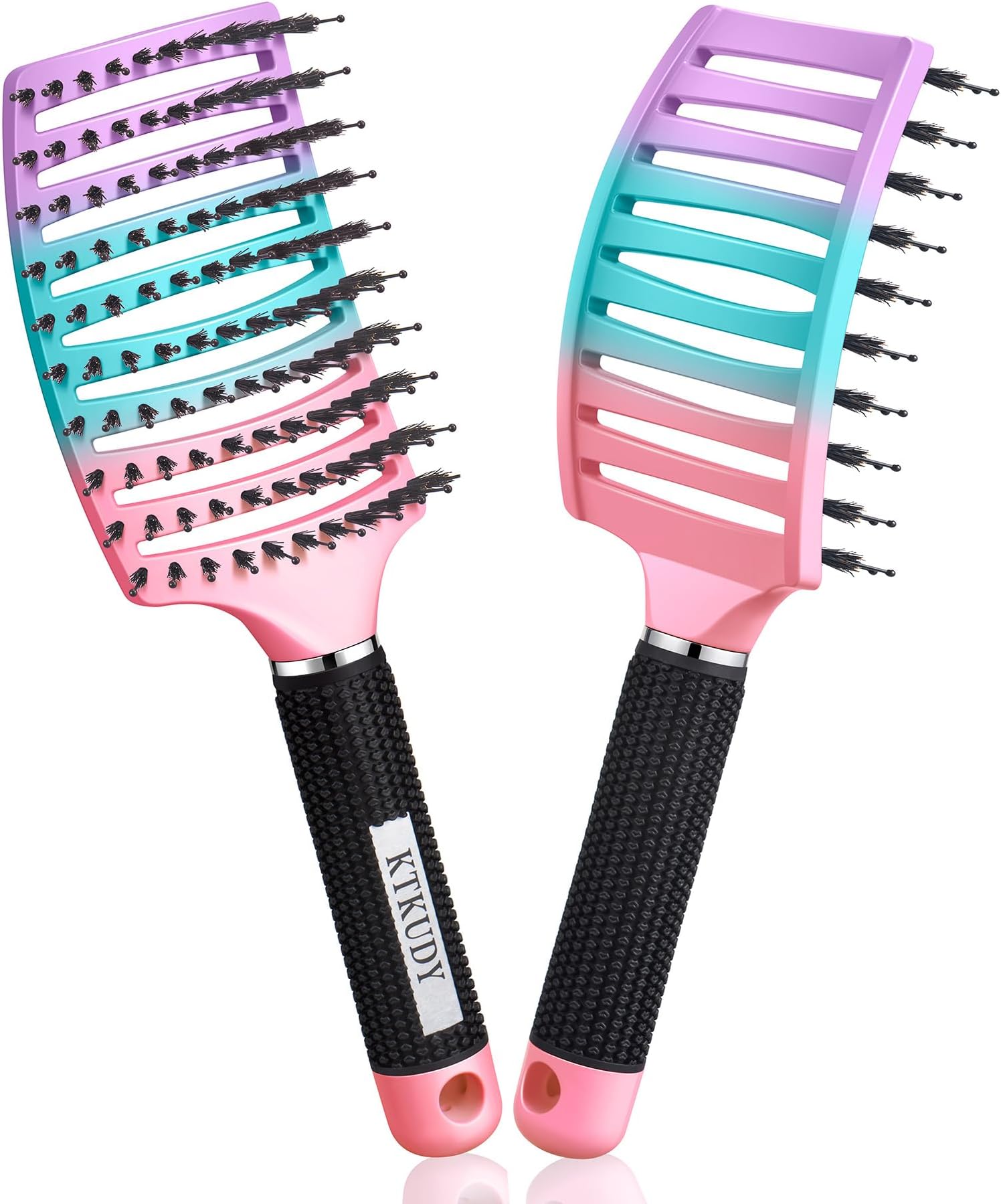 Amazon.com : KTKUDY Wet & Dry Detangling Hair Brush for All Hair Types ...