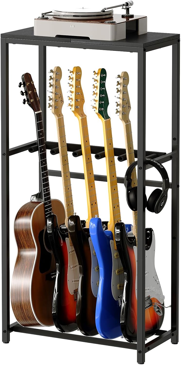 Amazon.com: MAHANCRIS Guitar Stand for Acoustic Holder, Electric Guitar ...