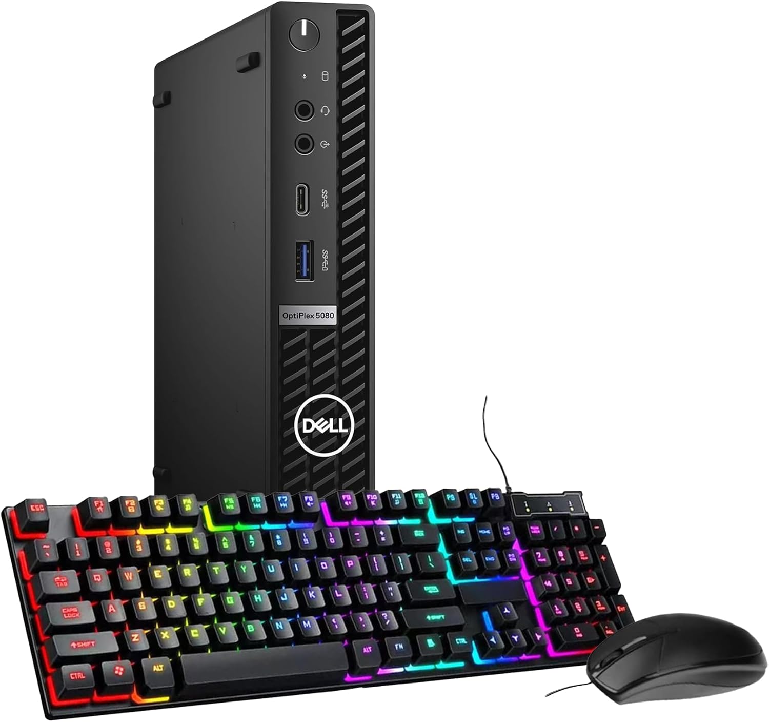 Amazon.com: Dell OptiPlex 5080 Mini Business Desktop PC, Core i5-10500 ...