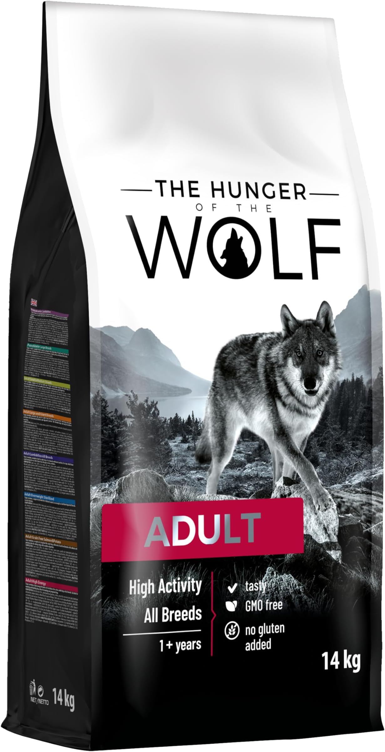 The Hunger of the Wolf Dry Dog Food - For All Breeds and Working Dogs ...