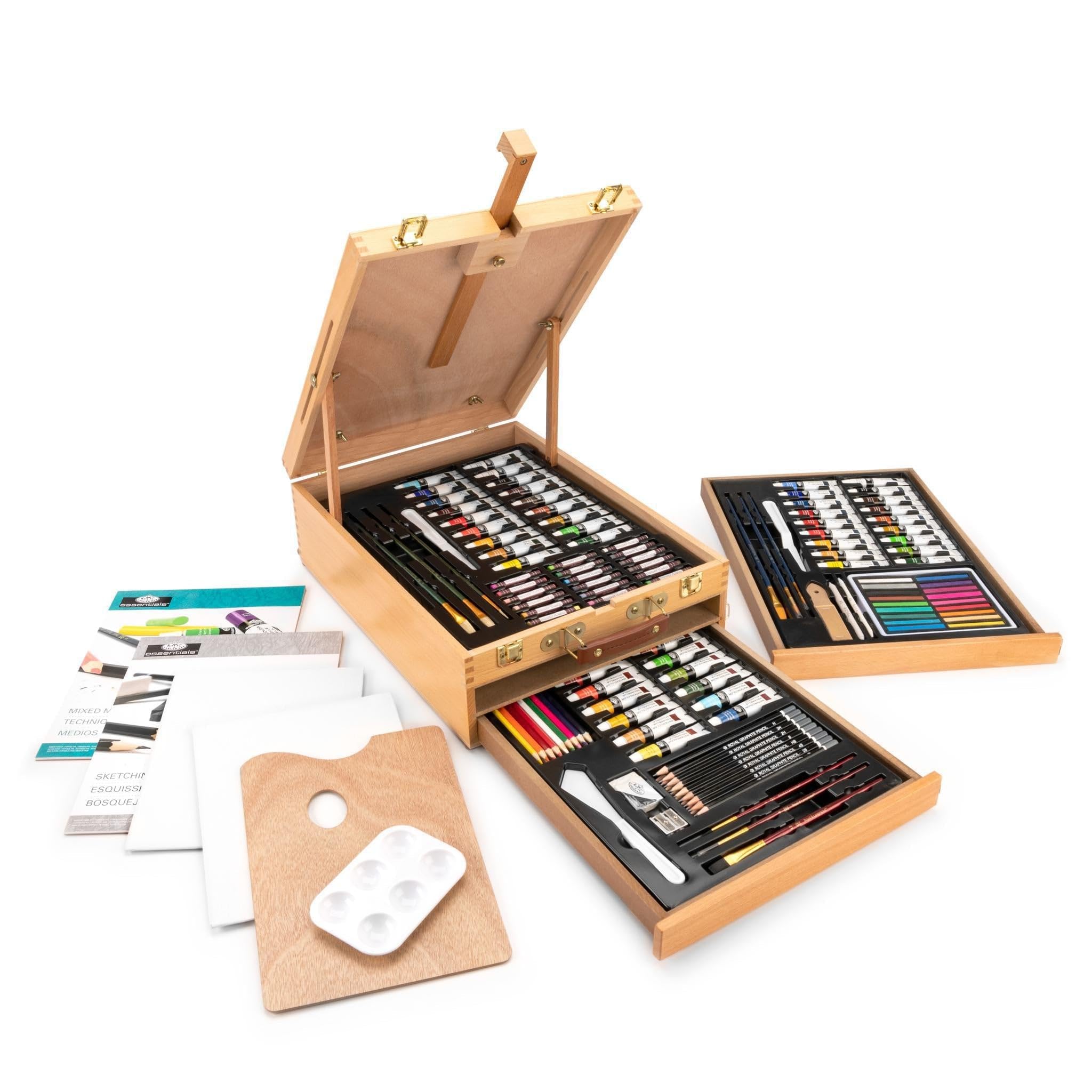 Royal & Langnickel All Media Easel Artist Set (150Piece) : Amazon.co.uk ...