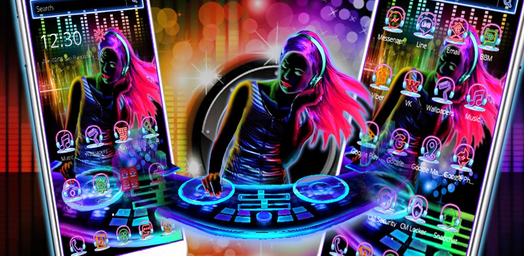 Neon Rock DJ Music Theme - App on Amazon Appstore