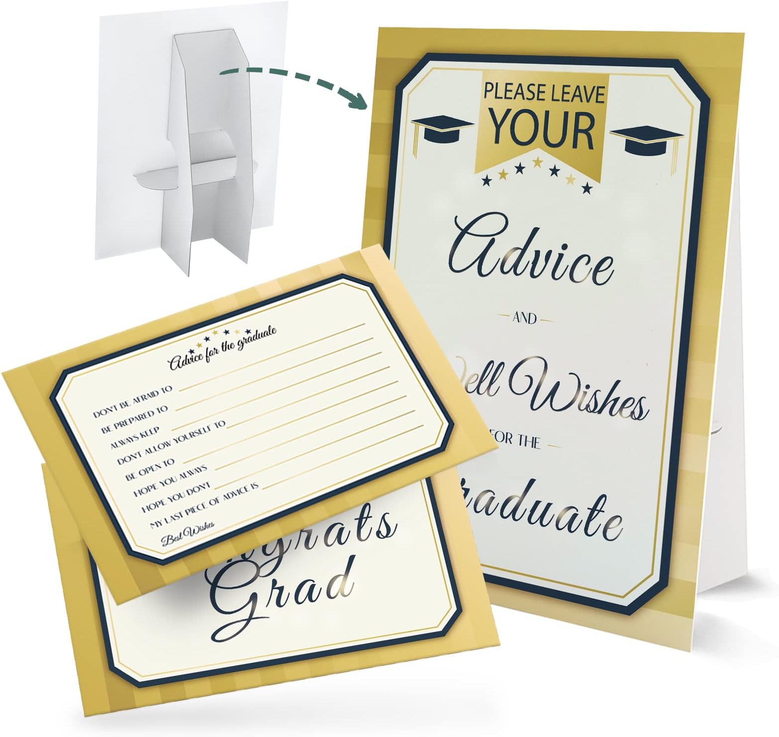 Amazon.com: Graduation Advice And Well Wishes Cards for The Graduate ...