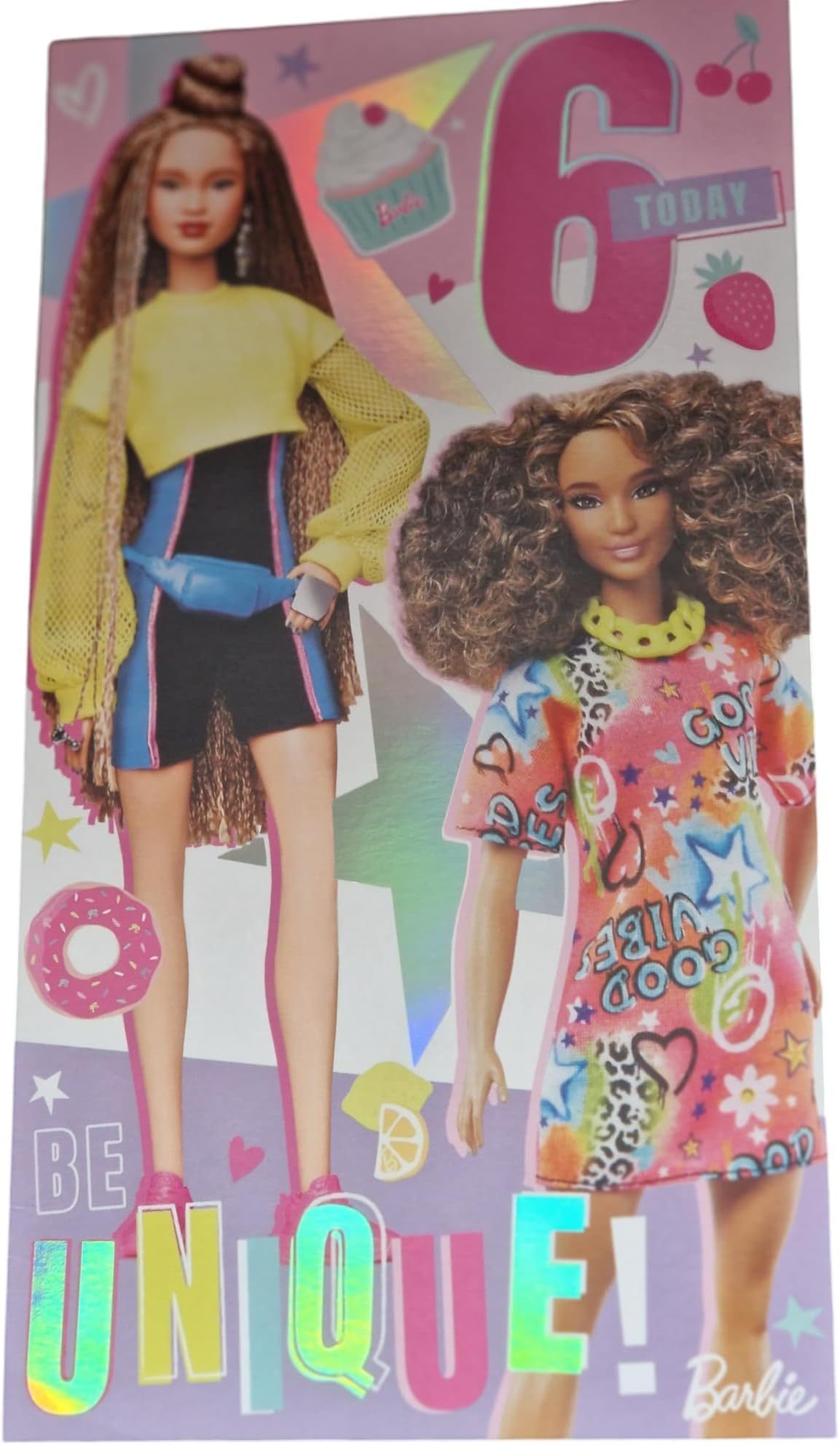 Age 6 Barbie Birthday Card, Barbie Birthday Card Age 6 : Amazon.co.uk ...