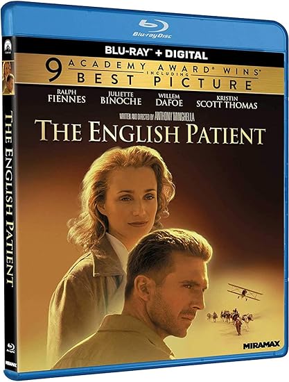 Amazon.com: The English Patient (Blu-ray + Digital) : Ralph Fiennes ...