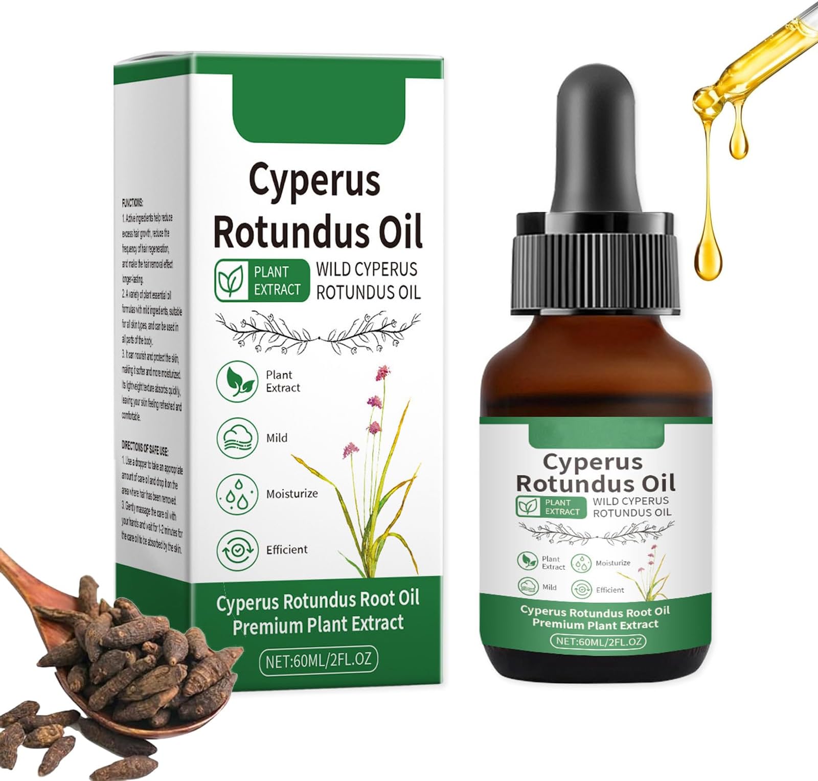 Amazon.com : Cyperus Rotundus Oil – Cyprus Oil – Reduces Body Hair ...