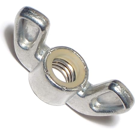 Amazon.com: The Hillman Group 43540 3/8-16 -Inch Nylon Insert Wing Nut ...