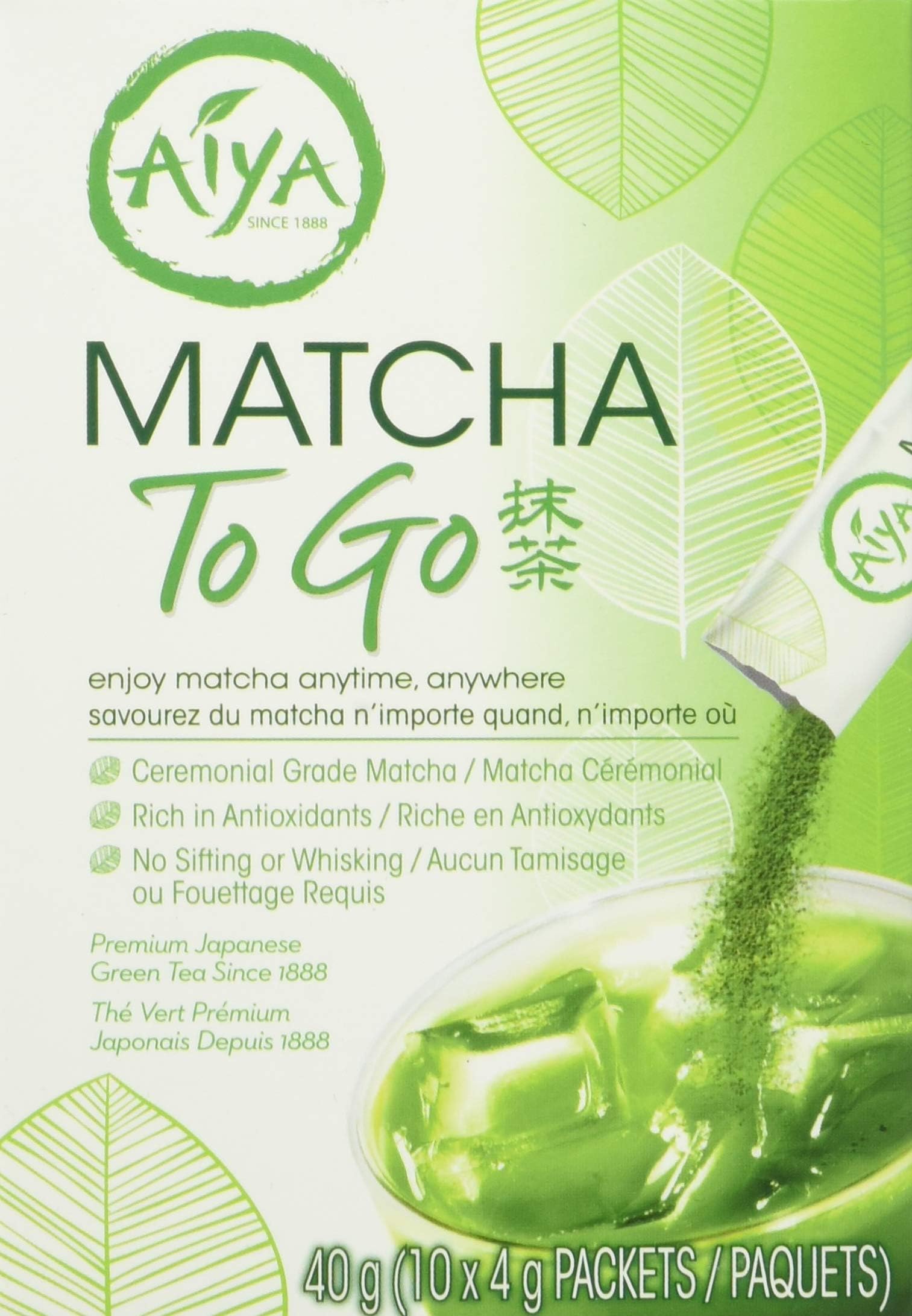 Amazon.com: Chaism Ceremonial Grade Matcha Green Tea Powder - 80 Single ...