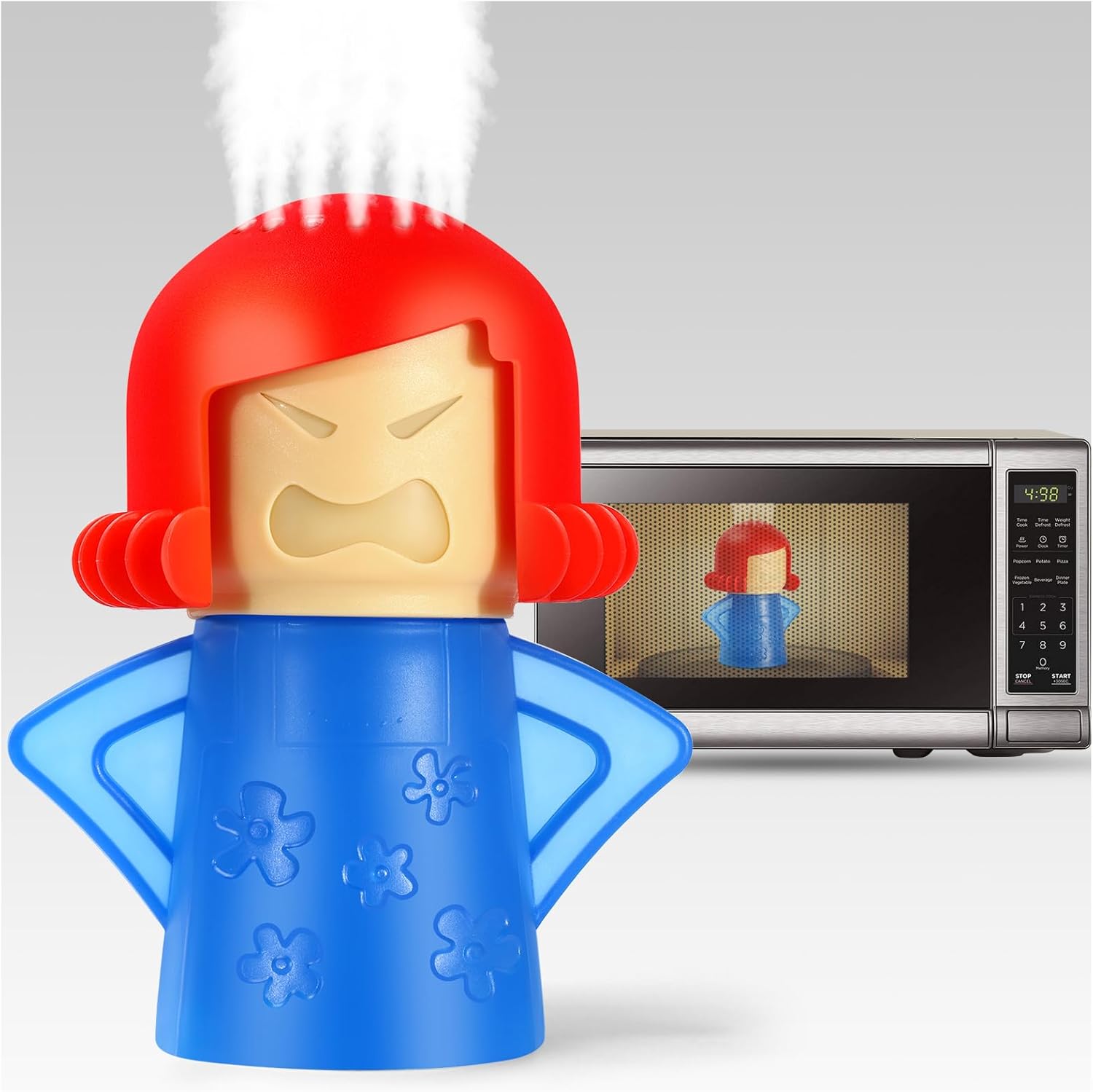 Amazon.com: Angry Mama Microwave Oven Steam Cleaner, Spardar Microwave ...