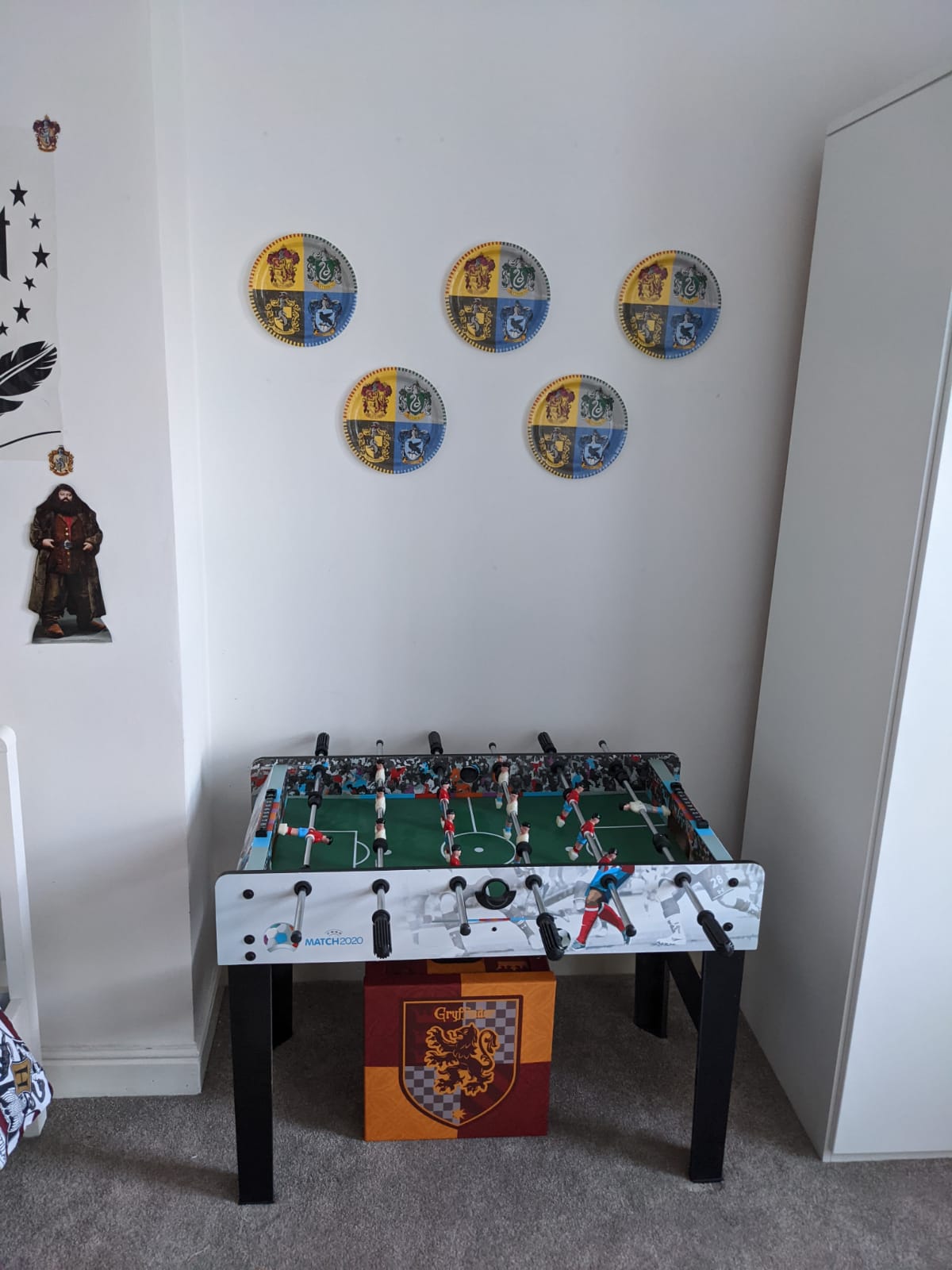 Harry Potter Storage Box with Lid (Gryffindor Design) 24cm x 37cm x ...