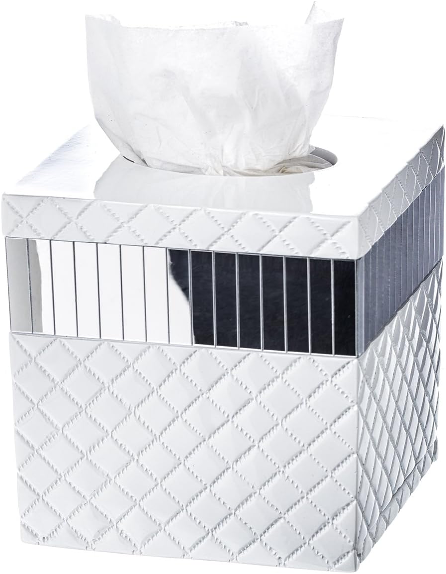Amazon.com: Tissue Box Cover Square – Decorative Tissue Box Holder ...