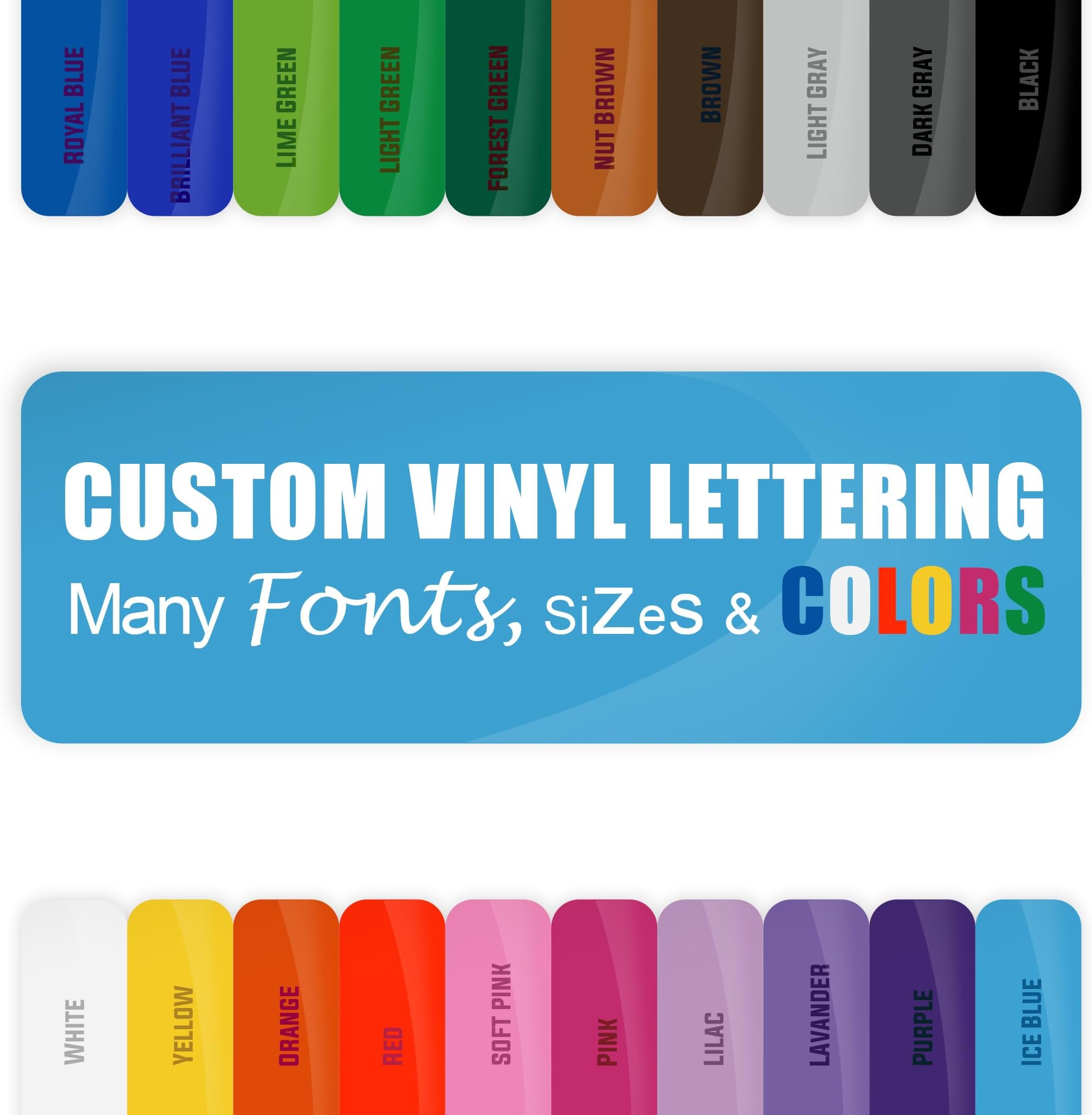 Amazon.com: Custom Vinyl Sticker Decal Personalized - Make Your Own ...