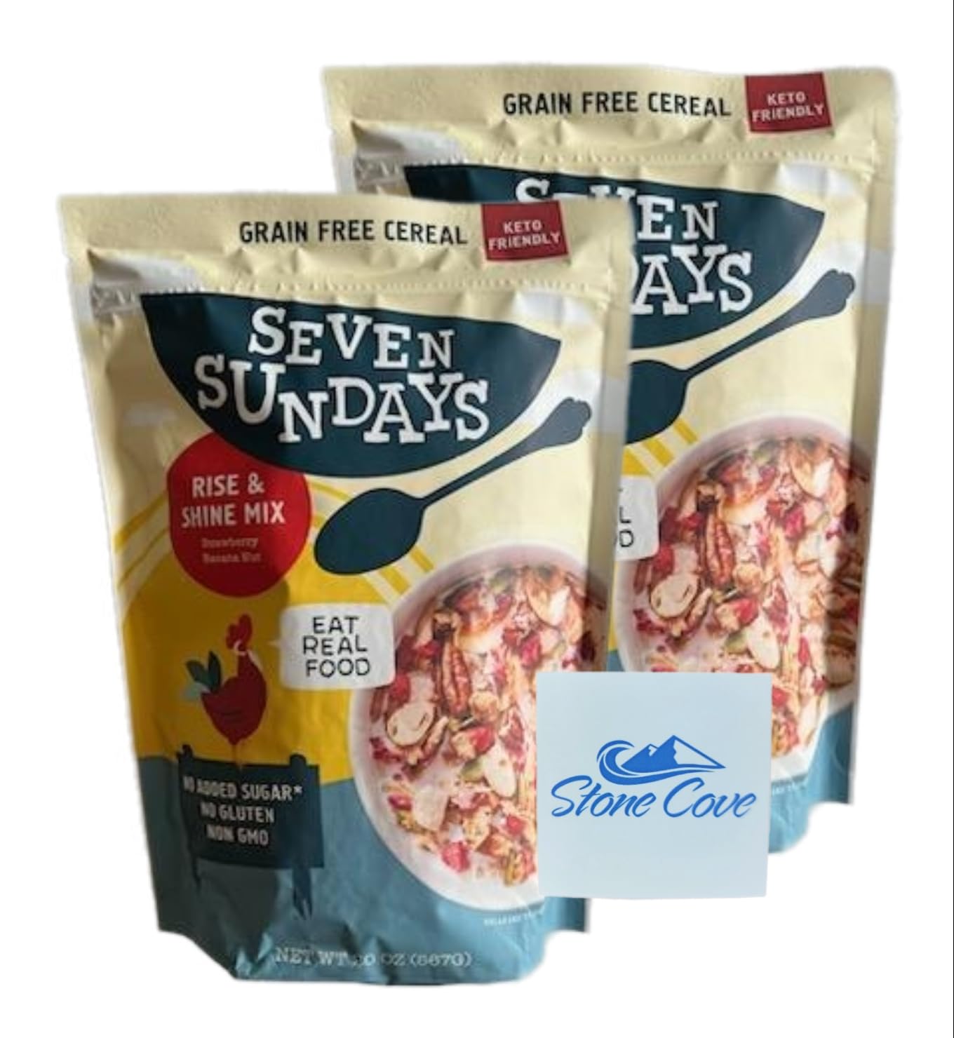 Amazon.com: Seven Sundays Rise & Shine Mix Grain Free Keto Nut Granola ...