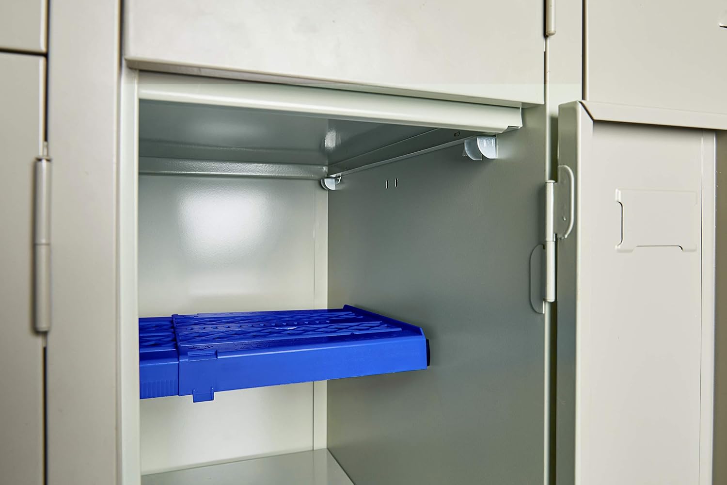 LockerMate – Estante ajustable de casilleros, fácil de usar, se ...