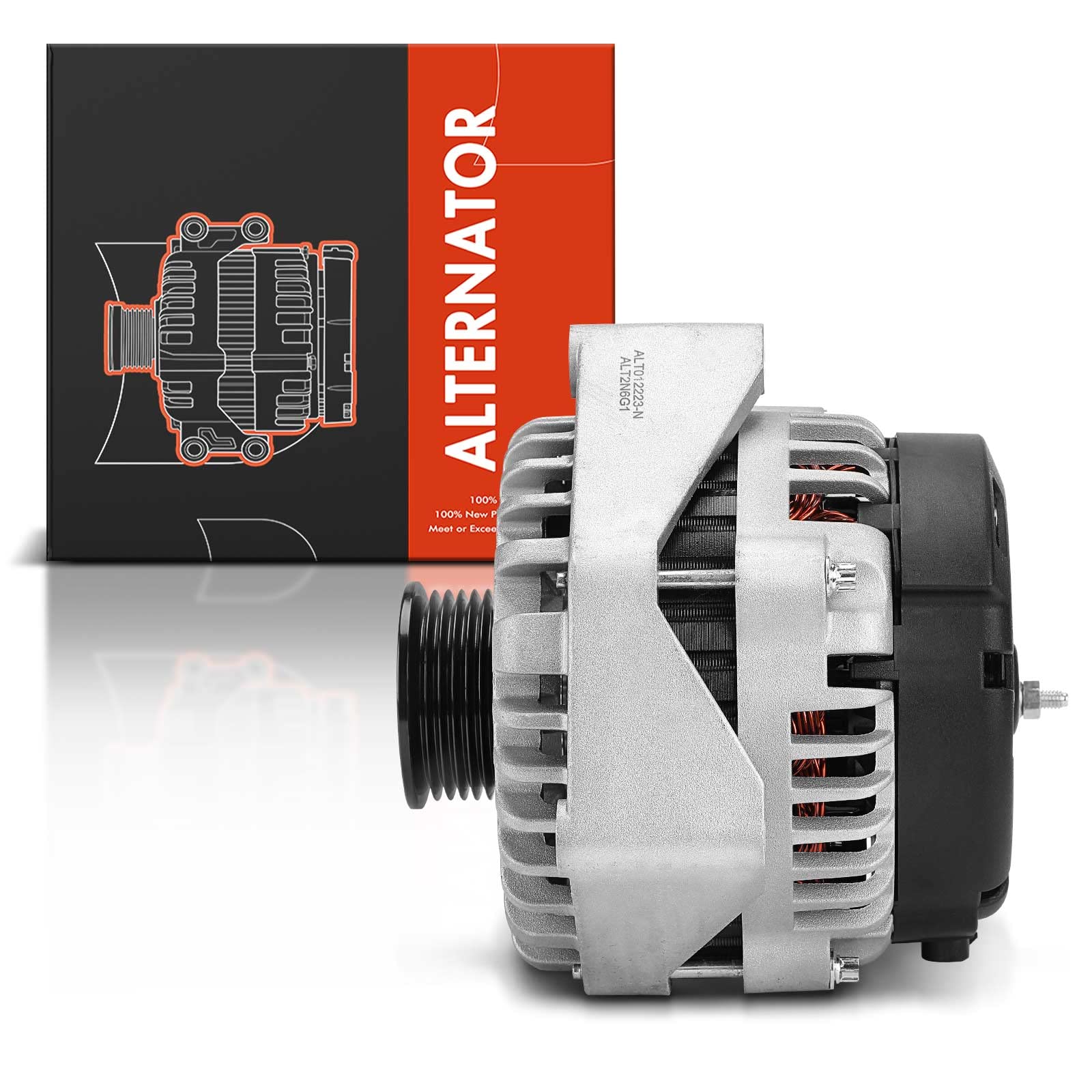 A-Premium Alternator Compatible with Chevy Silverado 1500 05-07, 1500 ...