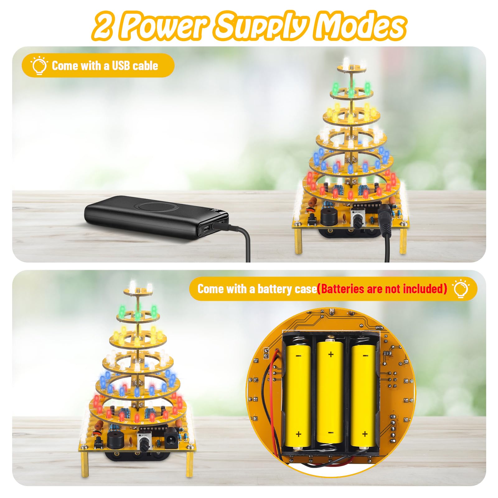Snapklik.com : ICSTATION Soldering Practice Kit, Cake Tower Soldering ...