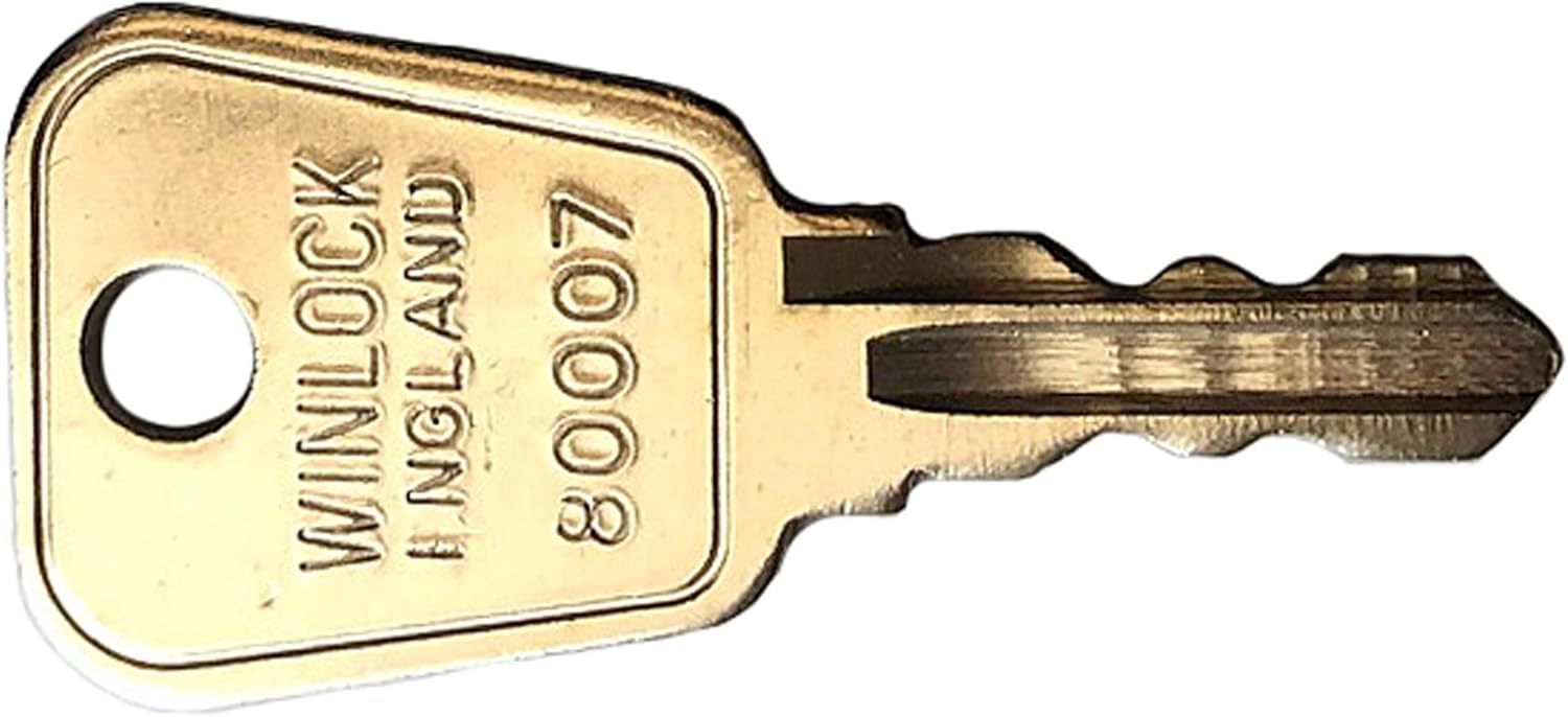 Stronghold, Mila, Trinity Window Handle Lock Key 80007 : Amazon.co.uk ...