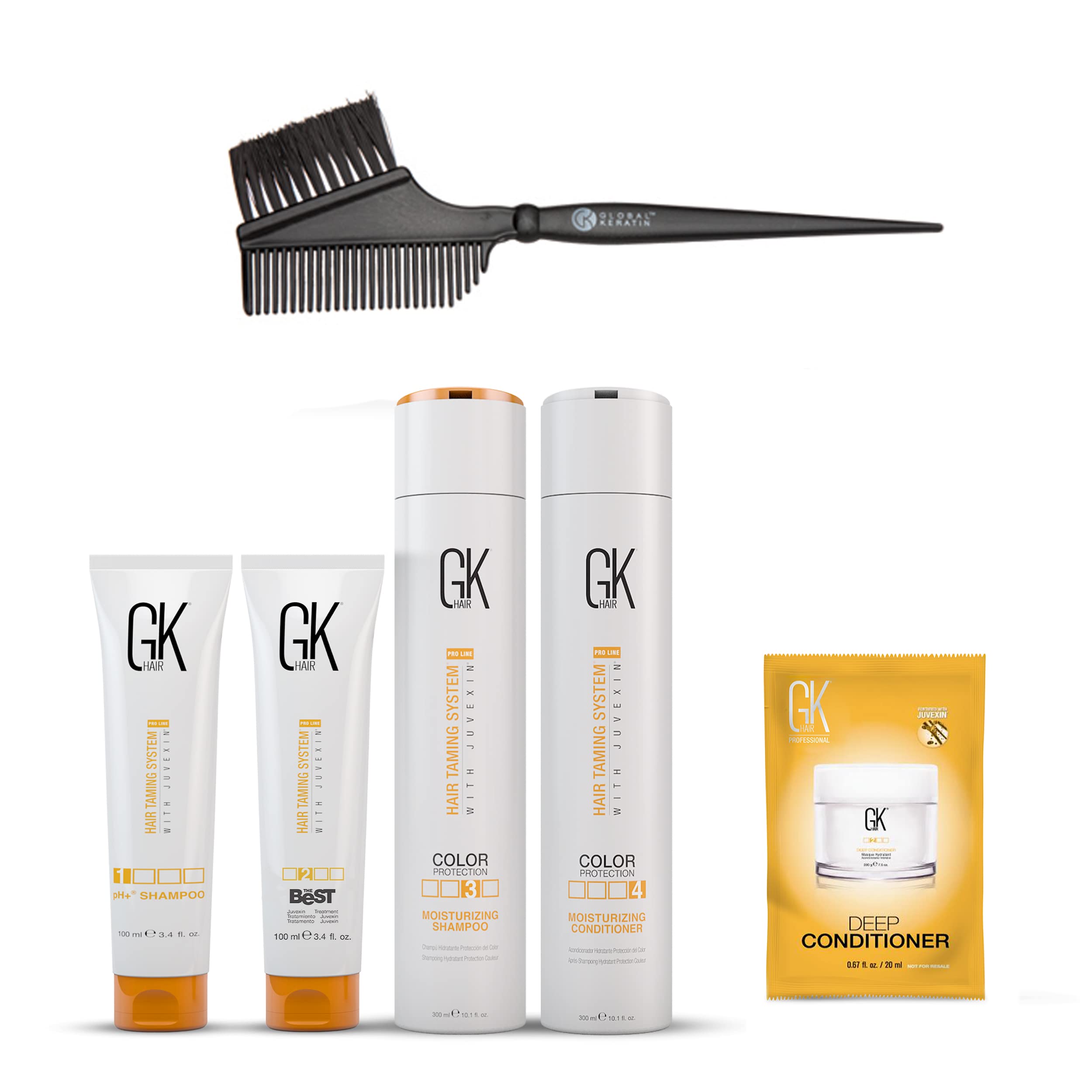 Buy GK HAIR Global Keratin The Best Kit (10.1 Fl Oz/300ml) Smoothing ...