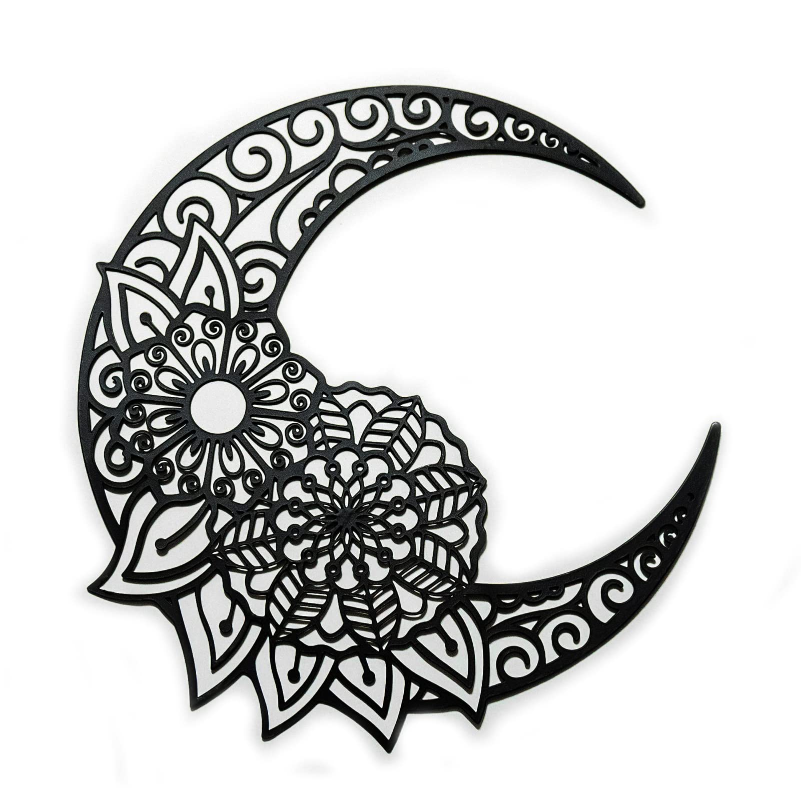 Moon Phases Mandala Moon Phase Wall Decal. Mandala Moon Decal Bohemian