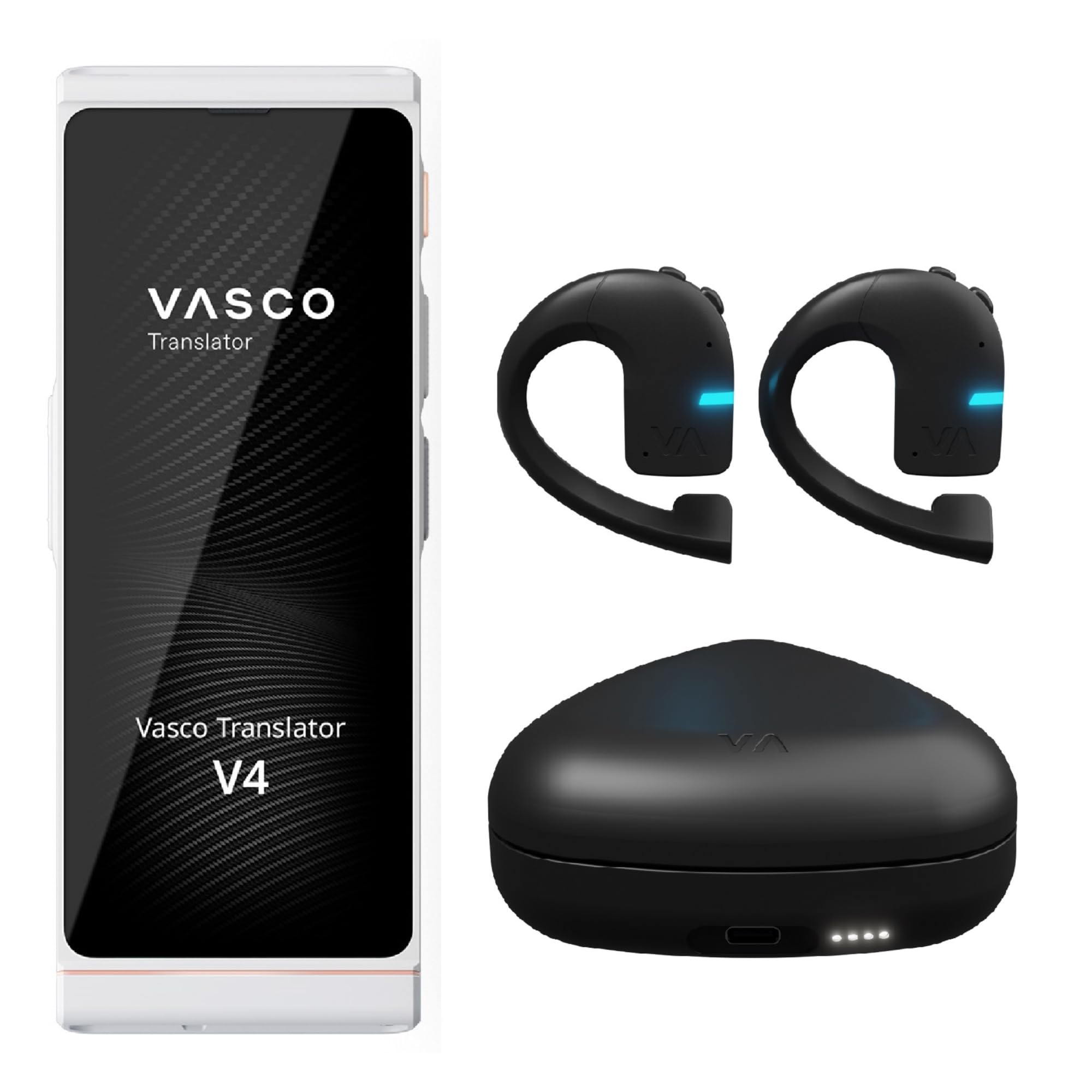Amazon.com : Vasco V4 Language Translator Device + Vasco Translator E1 ...